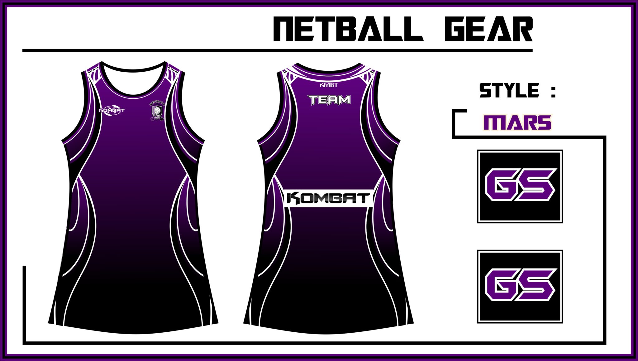 Netball Gear | Kombat Sportswear